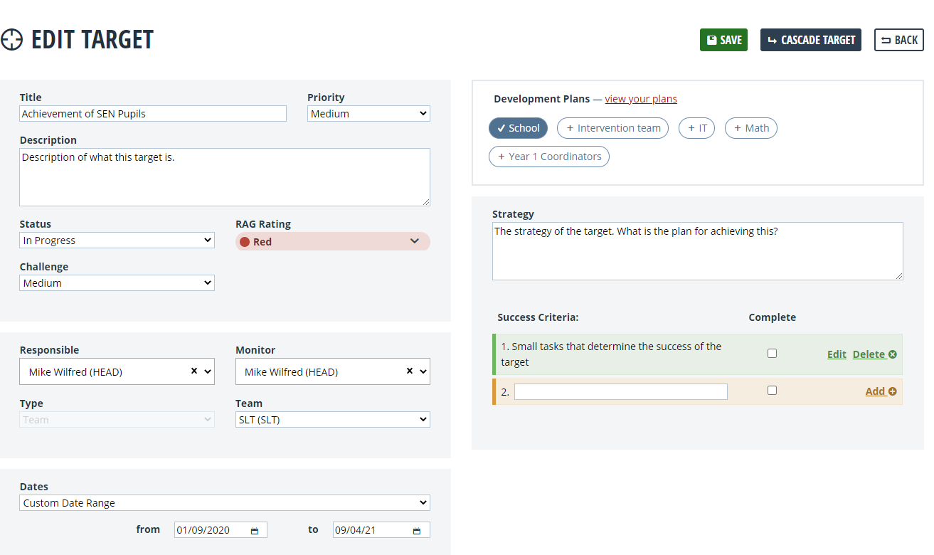 Updating a Performance Review/PDP Throughout the Year – Perspective