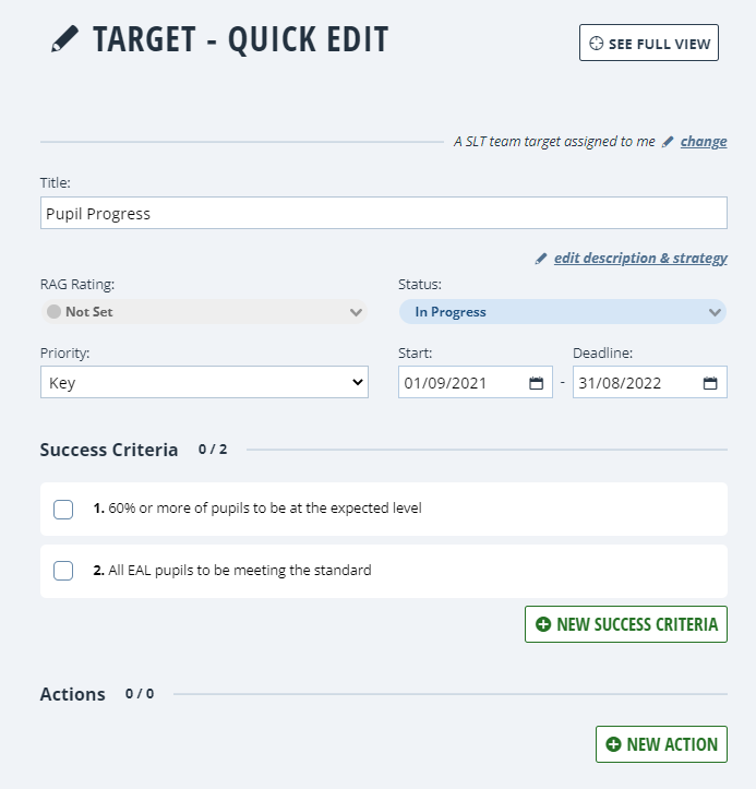 Editing Targets – Perspective